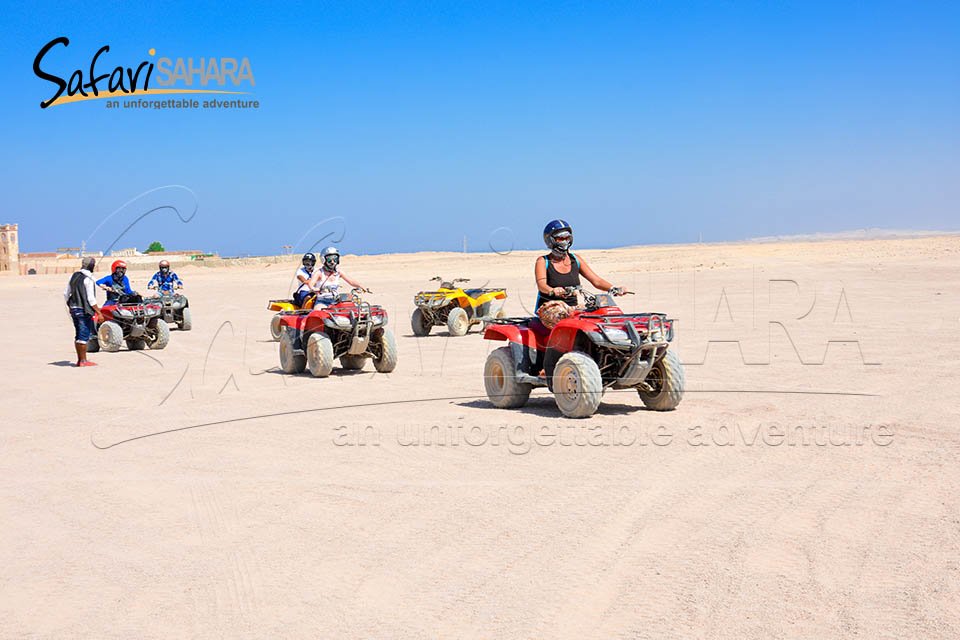 Sunset Quad Biking in Sharm El Sheikh Desert