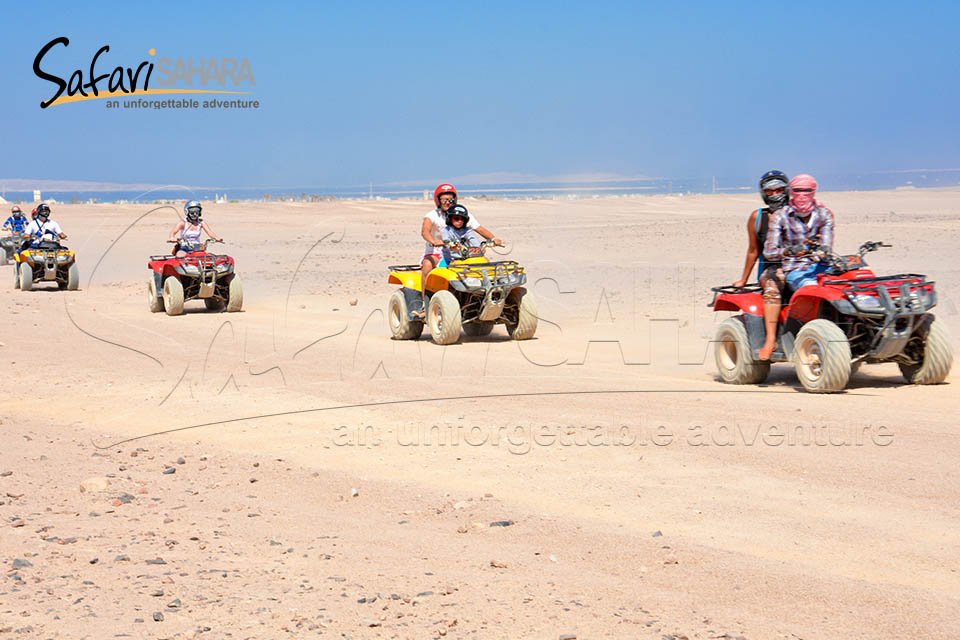 Sunset Quad Biking in Sharm El Sheikh Desert