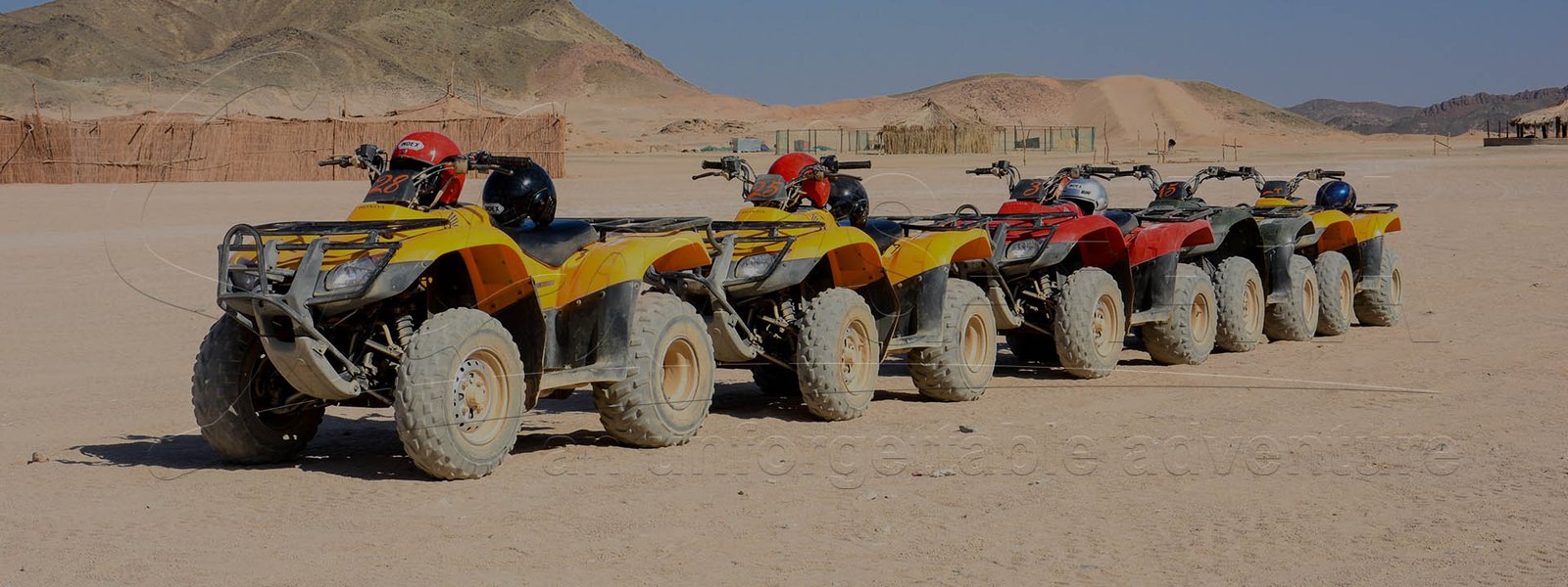 Sunset Quad Biking in Sharm El Sheikh Desert